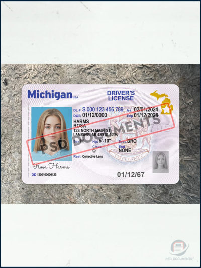 Driving License | PSD Documents