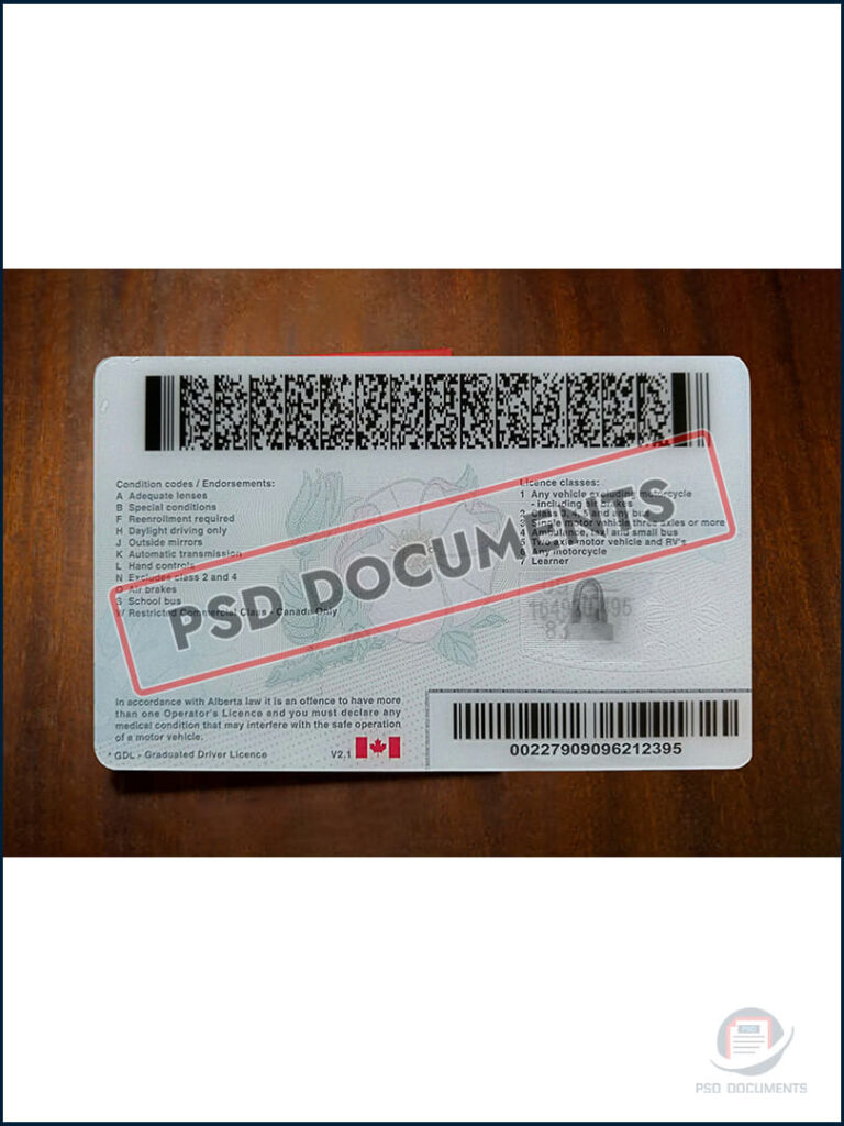 Alberta Operators Licence | PSD Documents